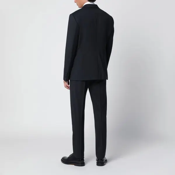 Dolce & Gabbana Martini Light Navy Virgin Wool Suit