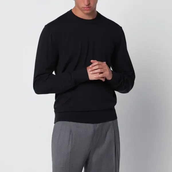 Dolce & Gabbana Green Cashmere Crew-neck Sweater