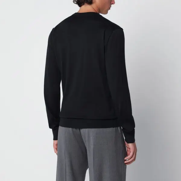 Dolce & Gabbana Green Cashmere Crew-neck Sweater