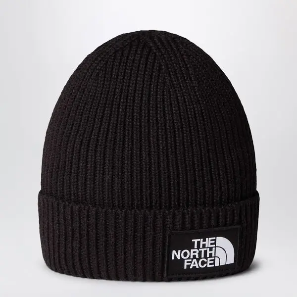 The North Face Logo Patch Beanie - Black