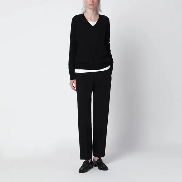 THE ROW Phora Cashmere V-neck Sweater