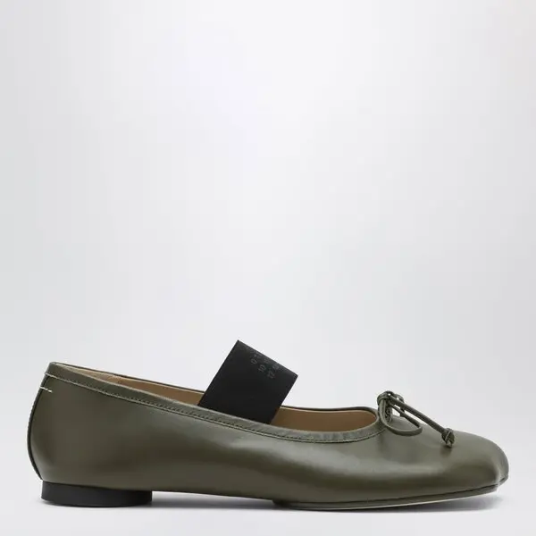 MAISON MARGIELA Anatomic Numeric Ballerinas In Beech