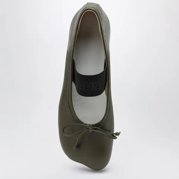 MAISON MARGIELA Anatomic Numeric Ballerinas In Beech
