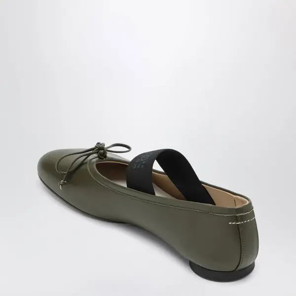 MAISON MARGIELA Anatomic Numeric Ballerinas In Beech