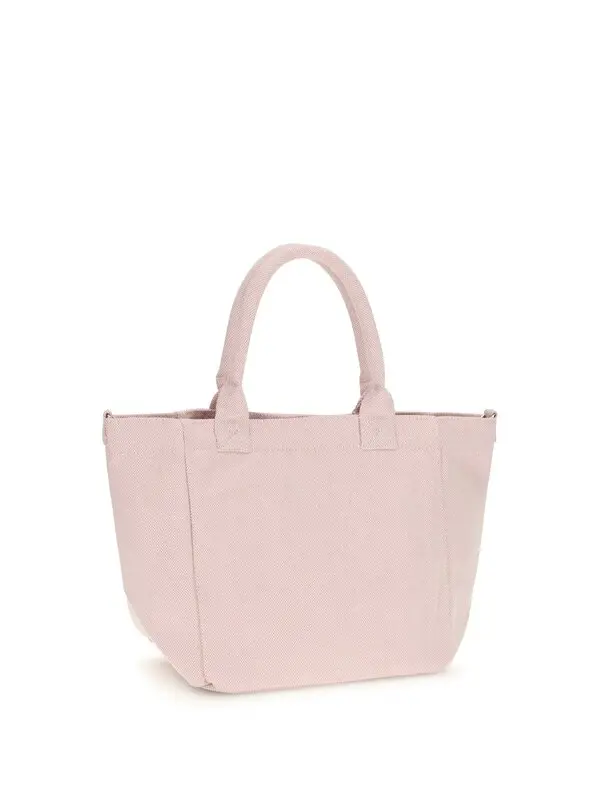 GANNI Small Easy Shopper Raspberry Print
