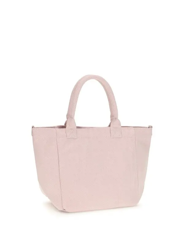 GANNI Small Easy Shopper Raspberry Print
