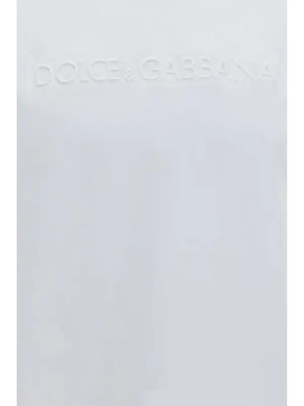 Dolce & Gabbana Cotton T-shirt With Regular Fit - White