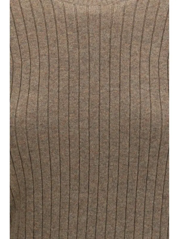 Loro Piana Coste Crewneck Sweater - Brown