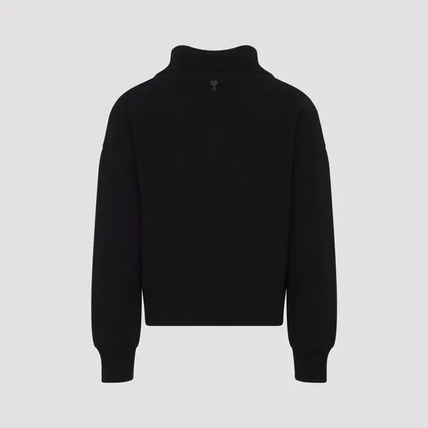 AMI Paris High Collar Sweater