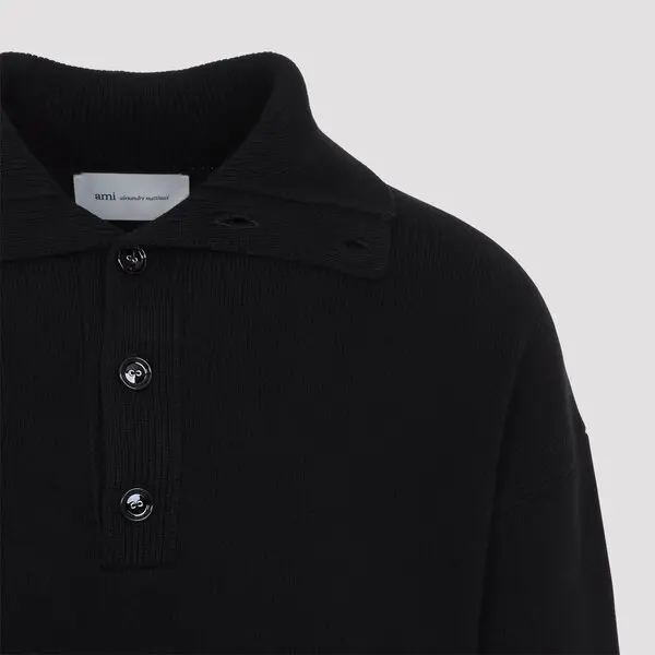 AMI Paris High Collar Sweater