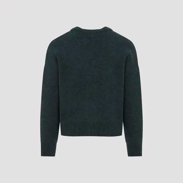 AMI Paris Adc Cardigan - Green