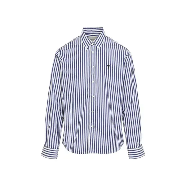 AMI Paris Classic Fit Shirt - Blue