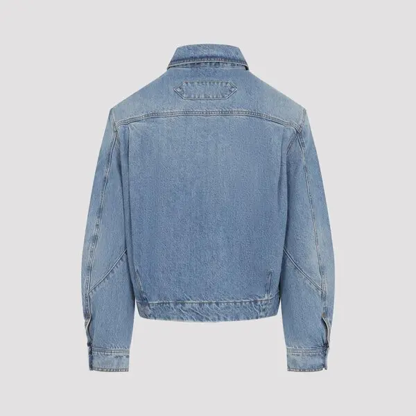 Jacquemus La Veste De-nîmes Canevas Jacket - Blue