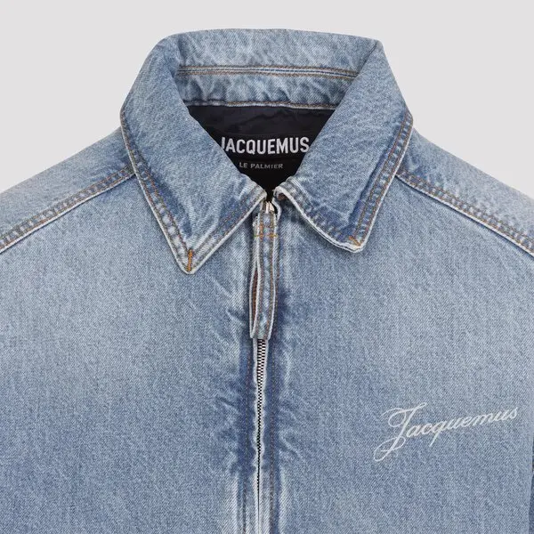 Jacquemus La Veste De-nîmes Canevas Jacket - Blue