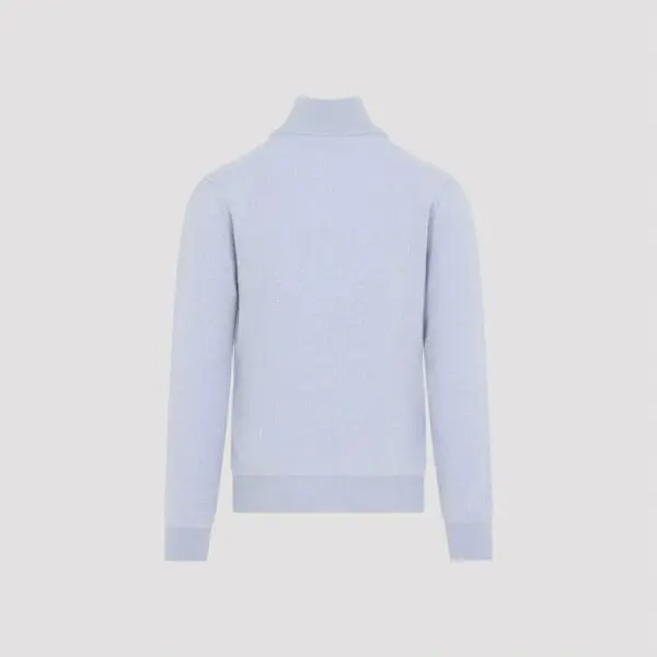 Brioni Half Zip Up Sweater