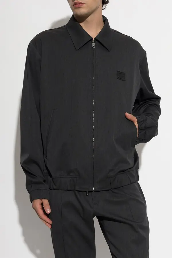 Dolce & Gabbana Jacket With Logo Patch