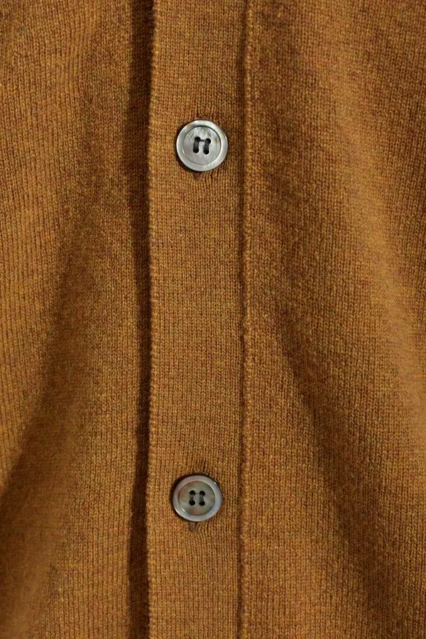 Play Comme Des Garcon Wool Cardigan With Logo Patch