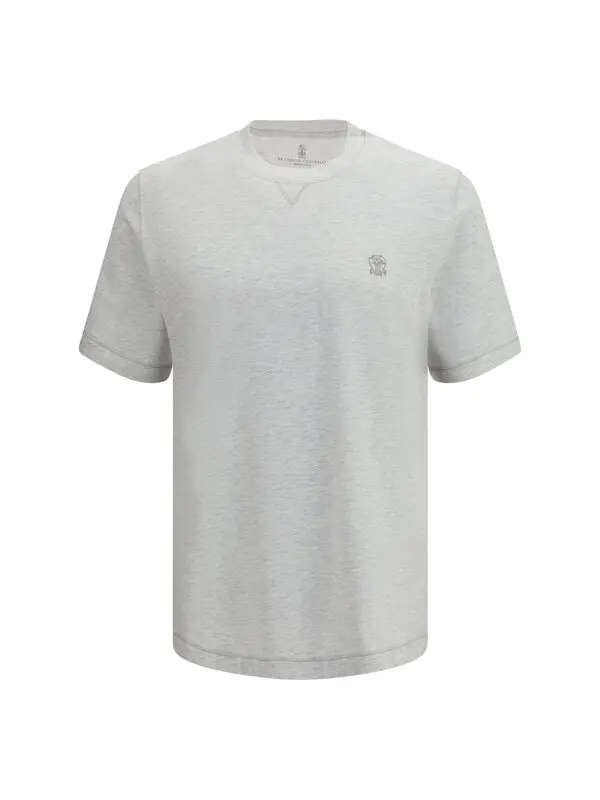 Brunello Cucinelli Cotton T-shirt - Gray