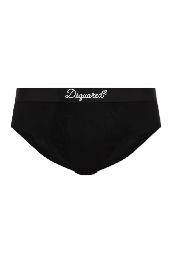 Dsquared2 Briefs With Logo - Black