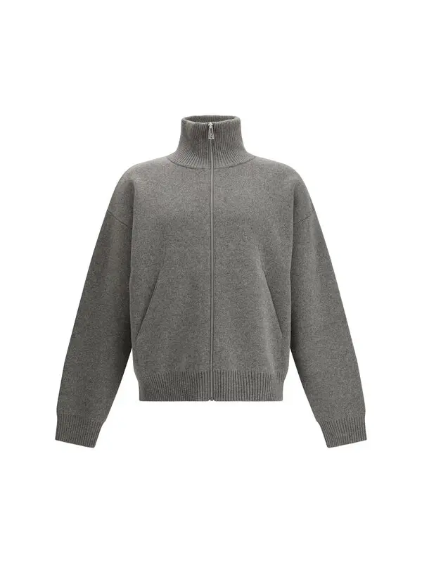 Axel Arigato Core Zip-up Cardigan - Gray