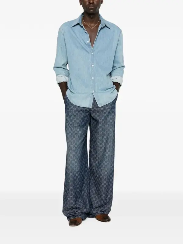 Gucci Print Jeans