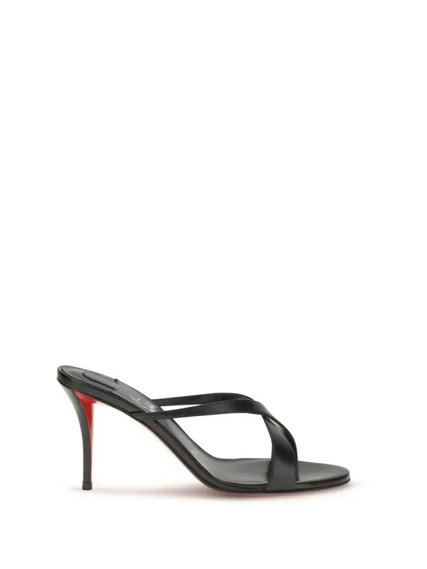 CHRISTIAN LOUBOUTIN Mulazee Cross Sandals - Black