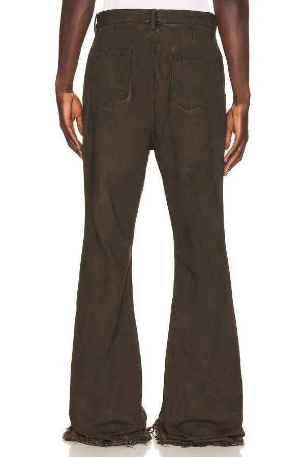 Rick Owens Bolan Bootcut In Brown