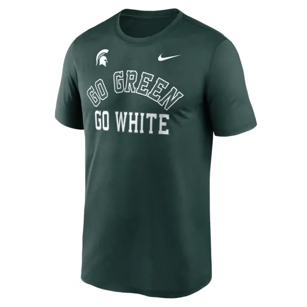 Nike Michigan State Primetime Arch Mantra Legend Dri-fit College T-shirt - Green