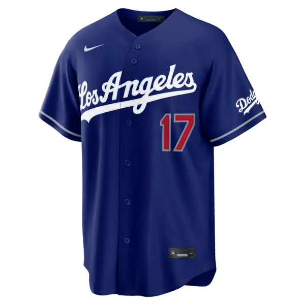 Nike Shohei Ohtani Los Angeles Dodgers Mlb Stadium Jersey - Blue