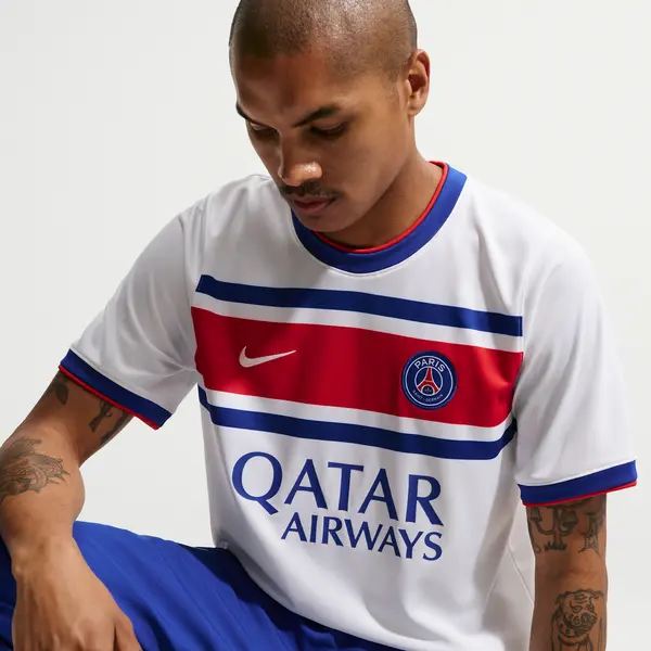 Nike Paris Saint-germain Home Dri-fit Soccer Pre-match Top
