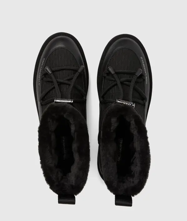 Karl Lagerfeld Thermo Lace-detail Boots