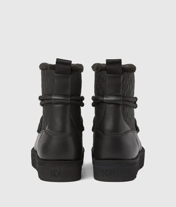 Karl Lagerfeld Thermo Lace-detail Boots