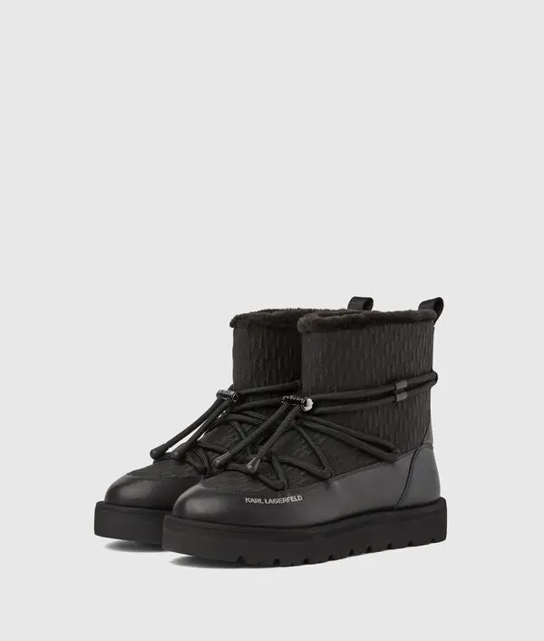 Karl Lagerfeld Thermo Lace-detail Boots