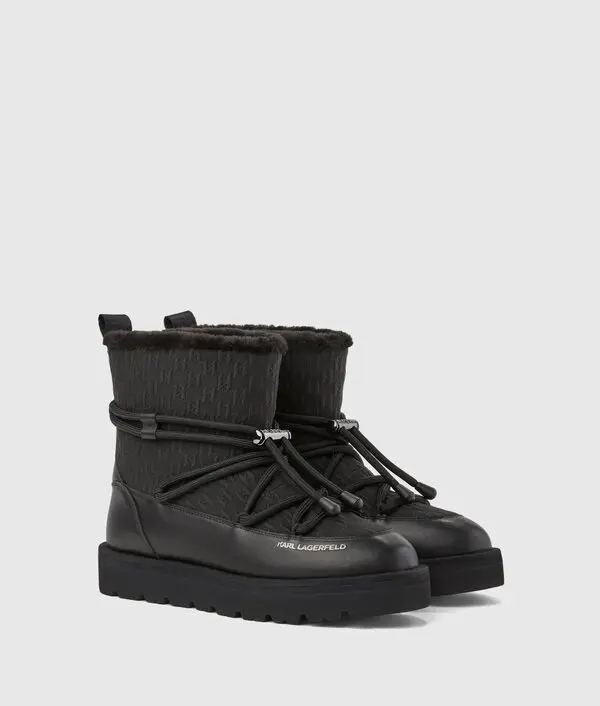 Karl Lagerfeld Thermo Lace-detail Boots