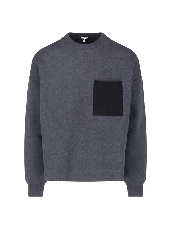 Loewe Sweatshirt "anagram - Gray