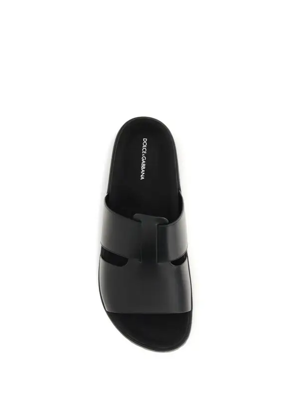 Dolce & Gabbana Leather Sandals