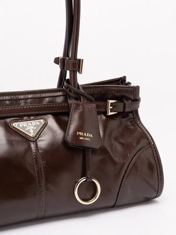 Prada Bonnie Medium Leather Bag - Multicolor