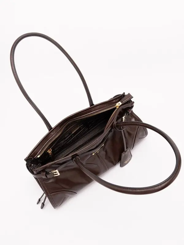 Prada Bonnie Medium Leather Bag - Multicolor