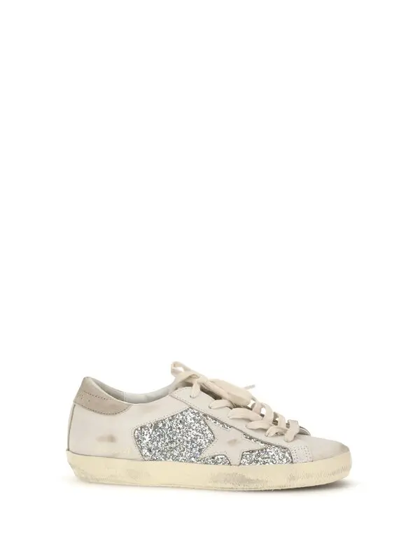 GOLDEN GOOSE Super Star Glitter Sneakers - Multicolor