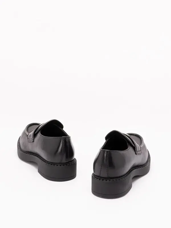 Prada Leather Loafers - Multicolor