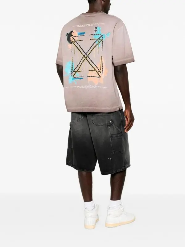 Off-White Archigeography 3 Arrow` `t-shirt