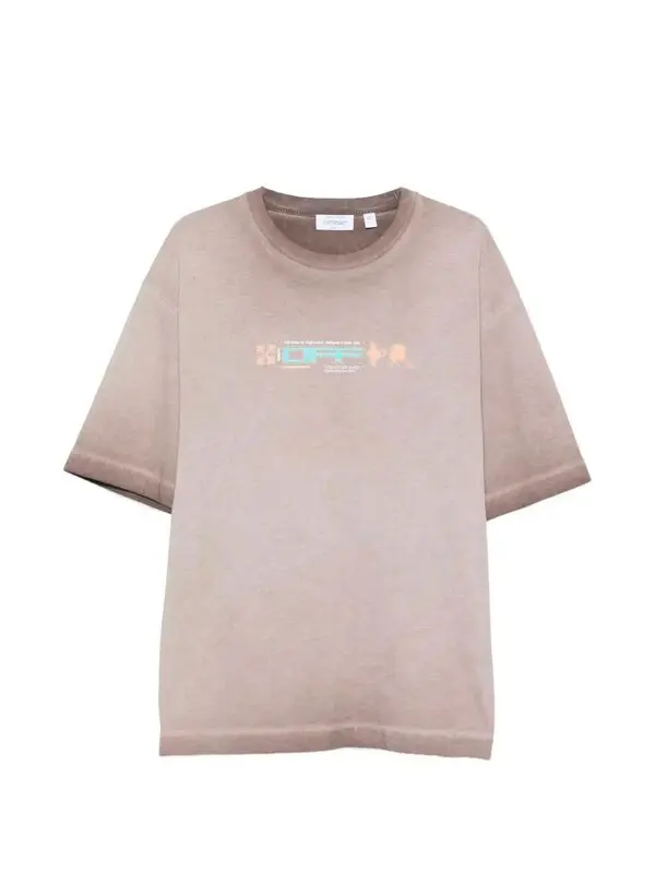 Off-White Archigeography 3 Arrow` `t-shirt - Multicolor
