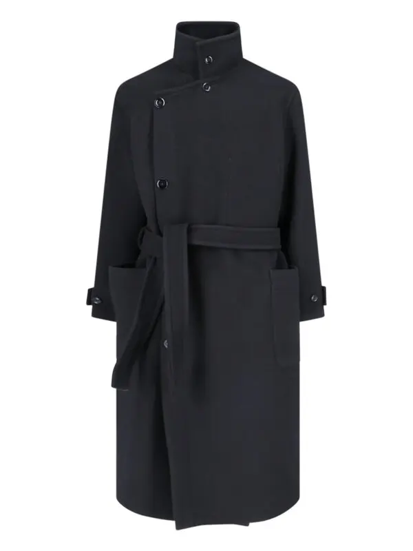 LEMAIRE Double-breasted Wrap Coat