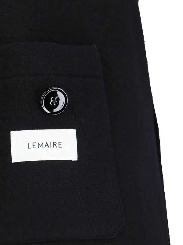LEMAIRE Double-breasted Wrap Coat