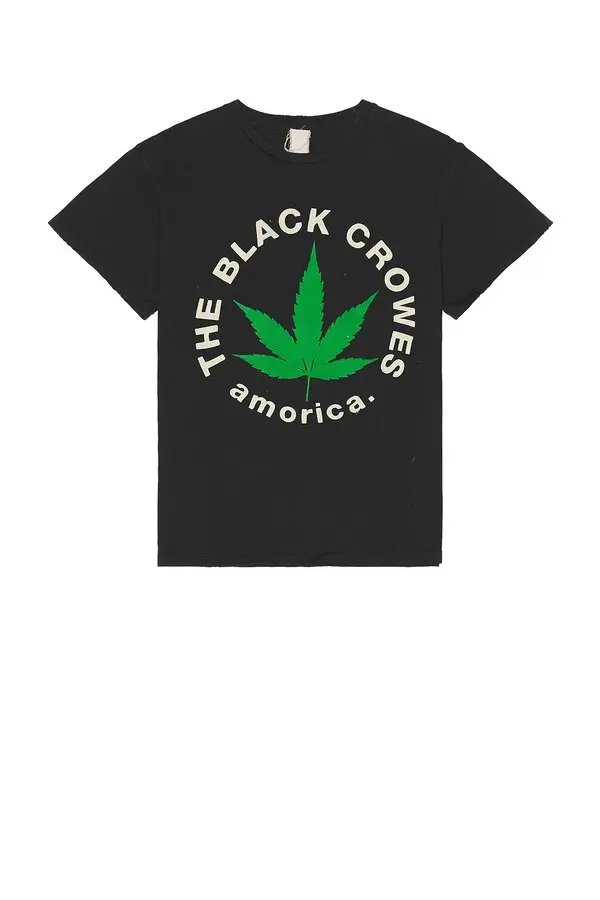 MadeWorn Black Crowes 90s Tee In Black