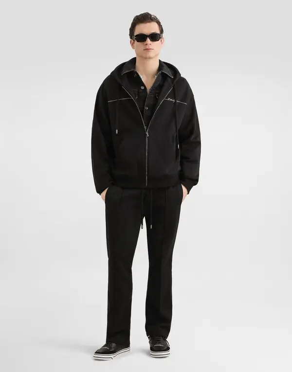 Dolce & Gabbana Cotton Hooded Sweatshirt