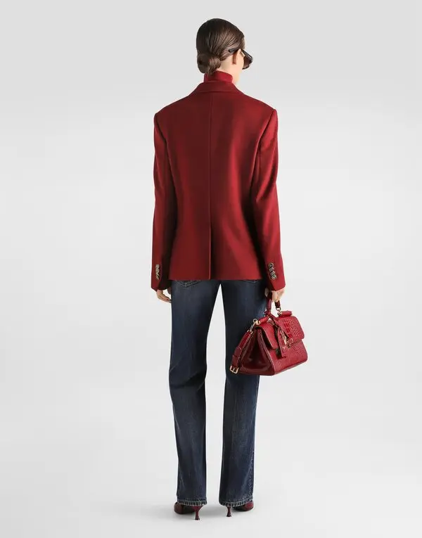 Dolce & Gabbana Ribbed Cashmere Turtleneck Pullover