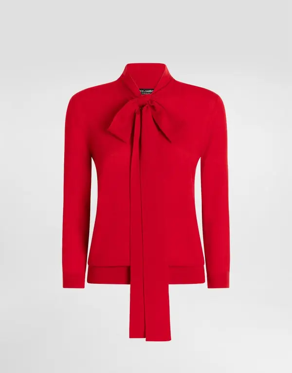 Dolce & Gabbana Virgin Wool Pullover - Red