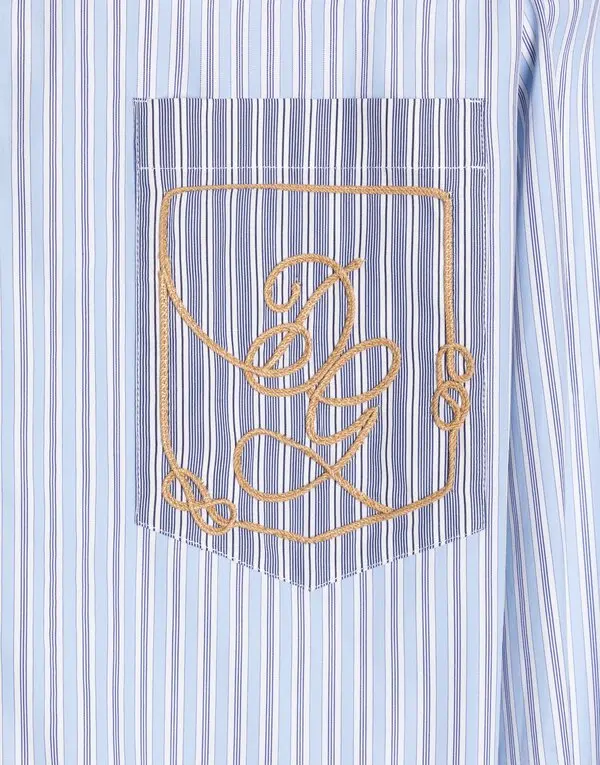 Dolce & Gabbana Striped Poplin Shirt