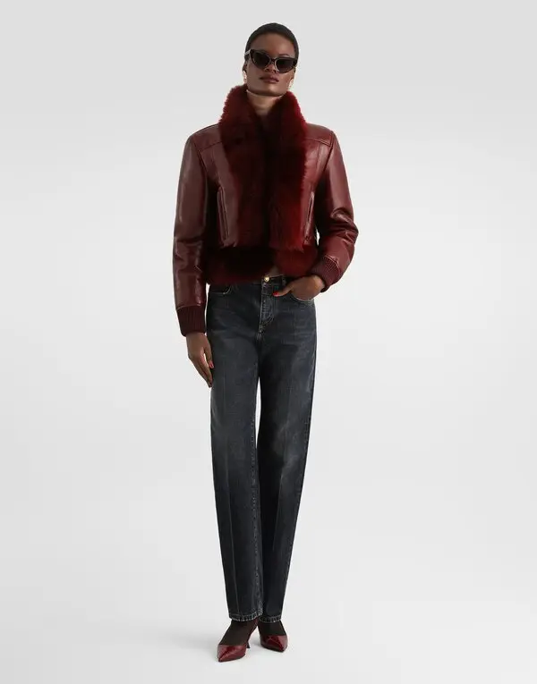 Dolce & Gabbana Lambskin Jacket